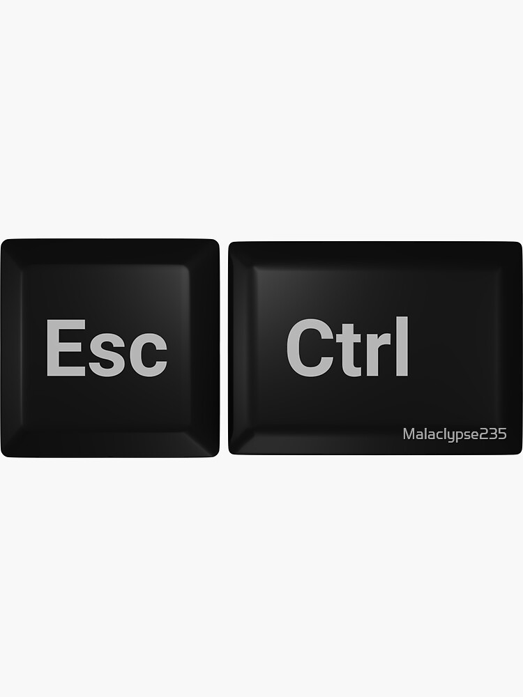 Ctrl Control Escape Keys
