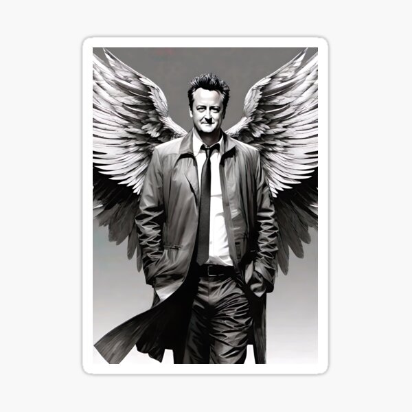 "Matthew Perry" Sticker for Sale by AiArtworkz | Redbubble