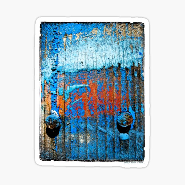 "Awash with Colour" Sticker for Sale by jaytaylor | Redbubble
