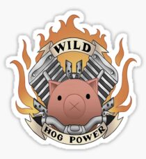 Wild Hog: Stickers | Redbubble