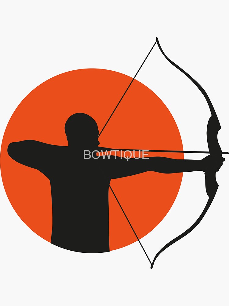 "Archer (Archery by BOWTIQUE)" Sticker by BOWTIQUE | Redbubble