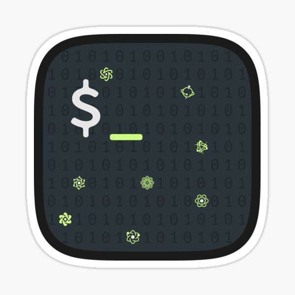 "Quantum Computing - Terminal" Sticker for Sale by Mechashadow | Redbubble