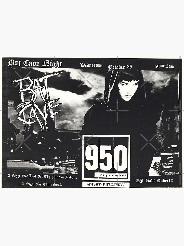 "Limited edition - DJ Dave Roberts celebrates "The Batcave"" Poster for ...