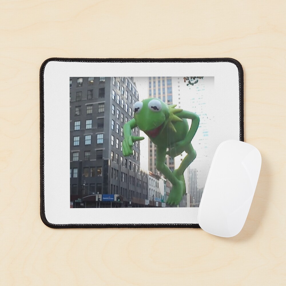 "Kermit the Frog float late 1980s Thanksgiving Day Parade" Sticker for ...