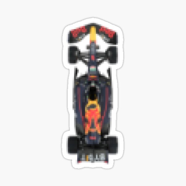 "Redbull F1 Car Pixelated Sticker " Sticker for Sale by F1-Undone ...