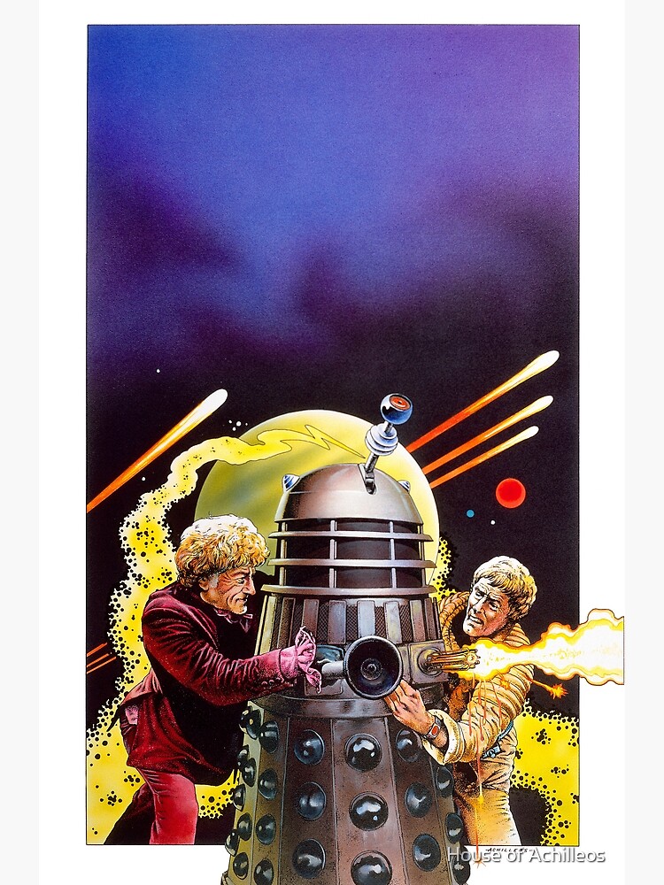 "The Third Doctor and the Planet of the " Poster for Sale by House of ...