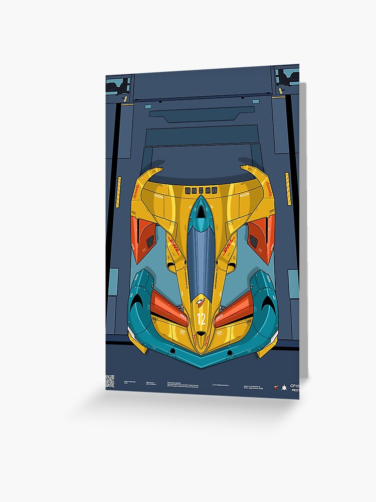 "Cyber Formula : AGS - El-Condor B-19 detailed illustration with urban ...