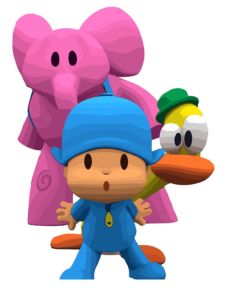 "Happy birthday Pocoyo and Friends Super Hero Friends" Kids T-Shirt for ...