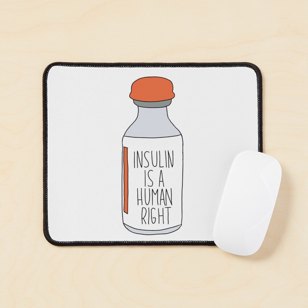 "Insulin is a Human Right" Sticker for Sale by jubee7 | Redbubble