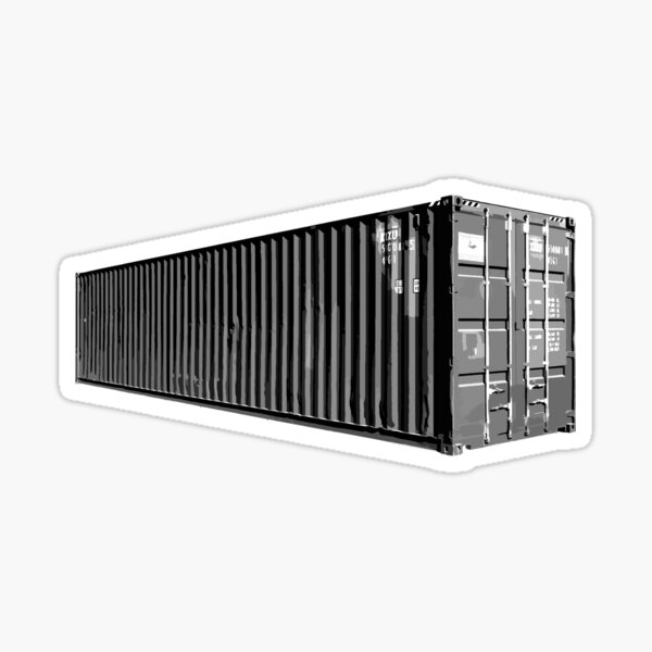 Shipping Container Stickers | Redbubble