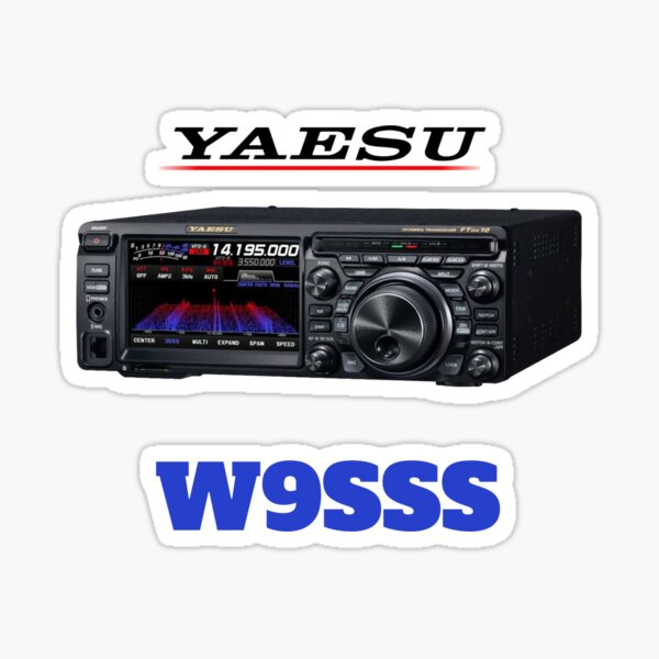 " YAESU FTDX 10" Sticker for Sale by signcraftdesign | Redbubble