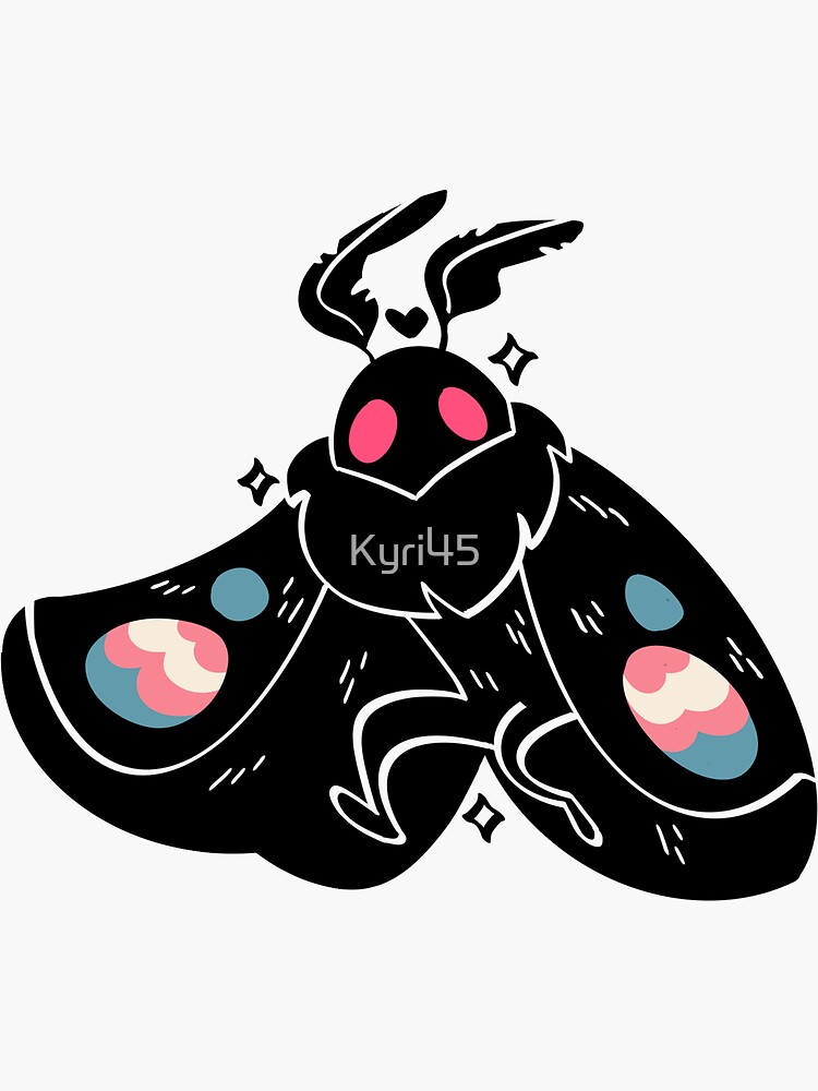 "Transgender Pride Mothman" Sticker for Sale by Kyri45 | Redbubble