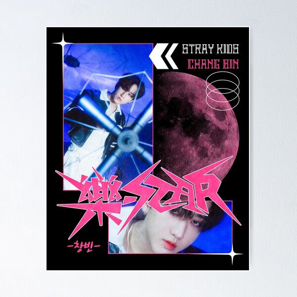 "Changbin Rock Star Stray Kids" Poster for Sale by WennStoreKpopCo ...