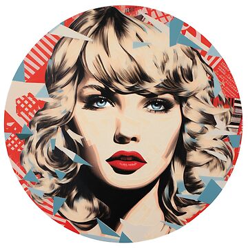 "Taylor Swift graphic logo" Sticker by FrankMarc | Redbubble
