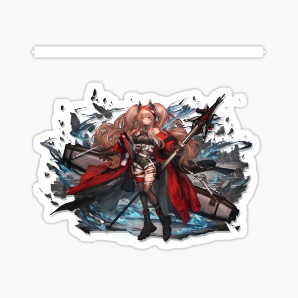 "Arknights Angelina Skin" Sticker for Sale by agustinrb | Redbubble