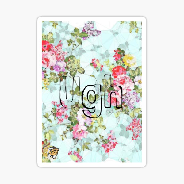 "Ugh" Sticker by swiffy | Redbubble