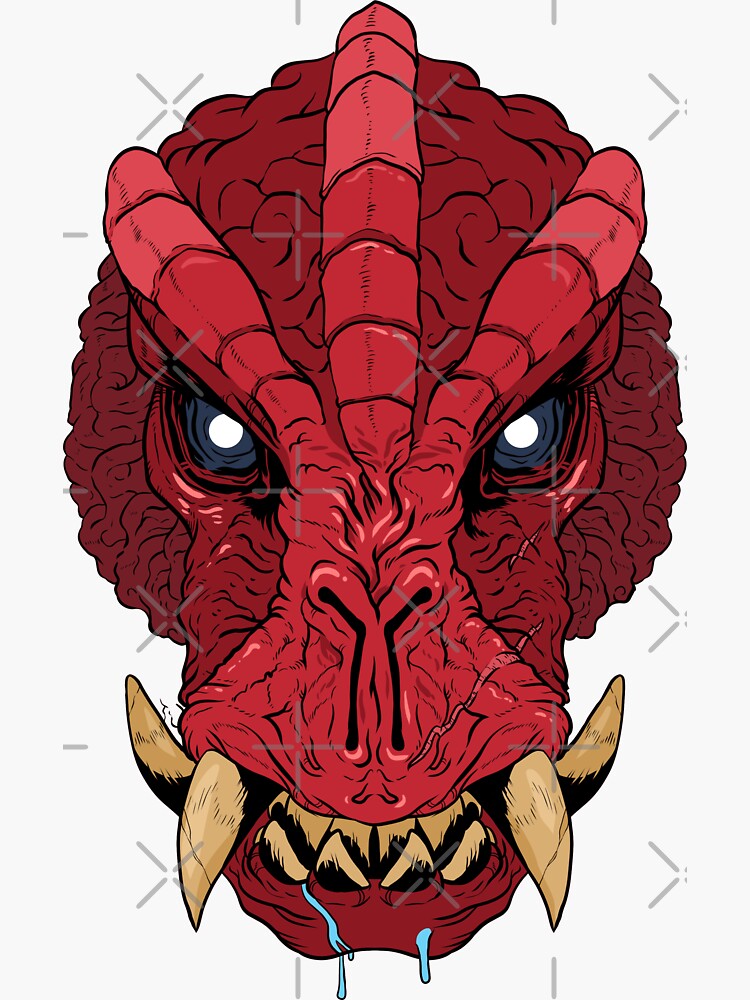 "Odogaron" Sticker by floatingdisc | Redbubble