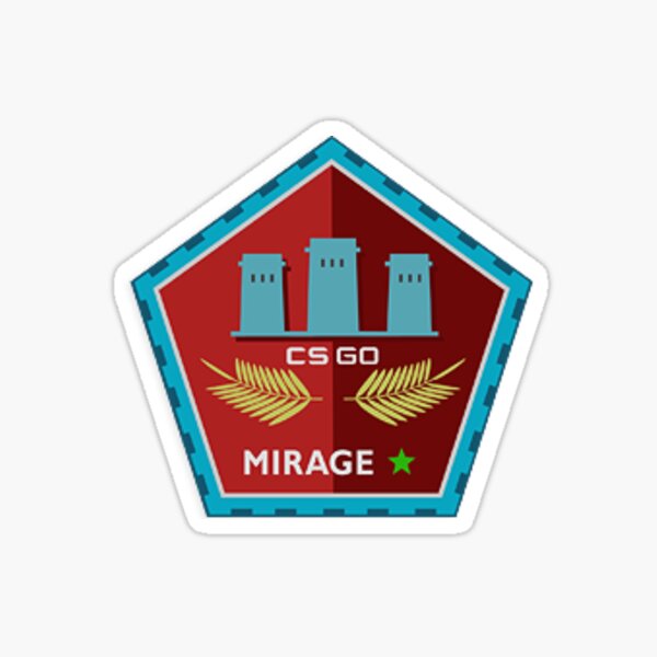 "Mirage Sticker" Sticker for Sale by Napstagastaer | Redbubble