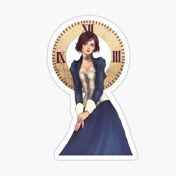 "Bioshock Infinite" Sticker for Sale by Peony-st | Redbubble