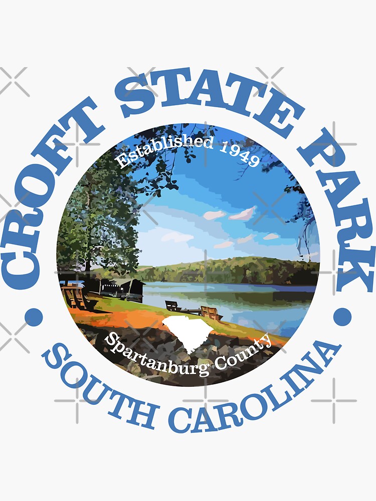 "Croft State Park (SP)" Sticker for Sale by curranmorgan | Redbubble