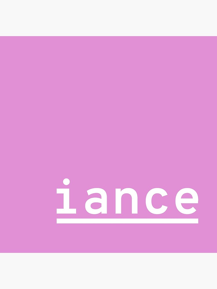 "iance (hanger logo)" Pillow for Sale by jacknjellify | Redbubble