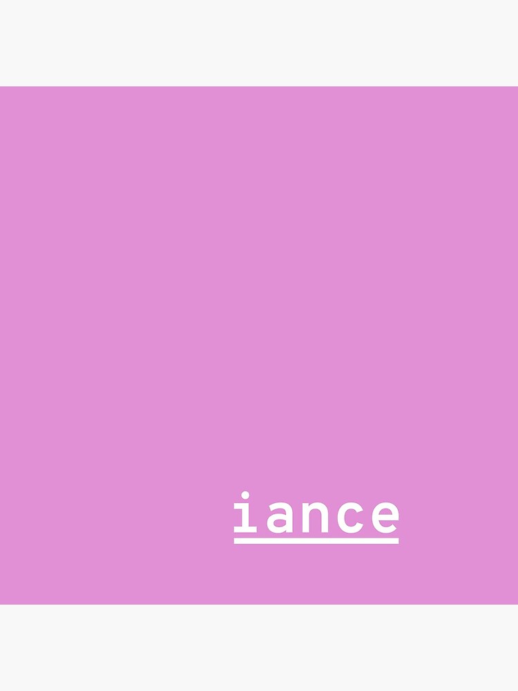 "iance (hanger logo)" Clock for Sale by jacknjellify | Redbubble