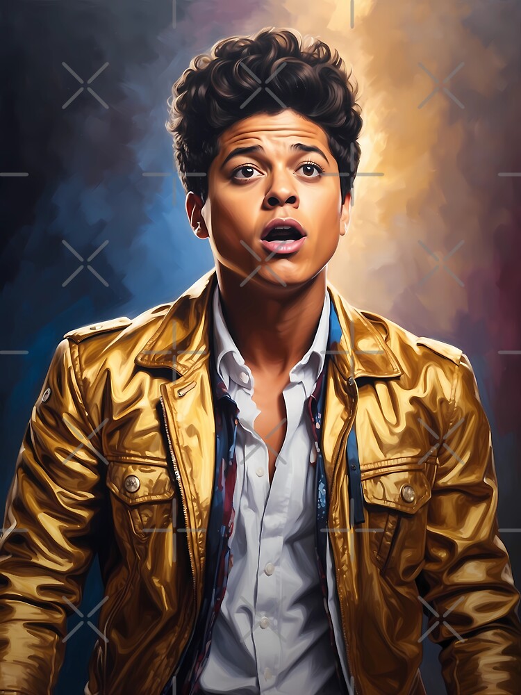 "Bruno Mars smiles" Sticker for Sale by DevushkaStore | Redbubble