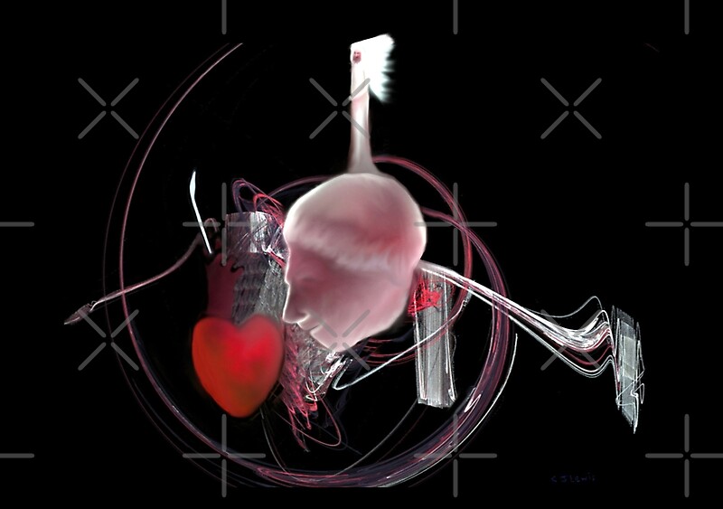 "Heart Centre" by C J Lewis | Redbubble