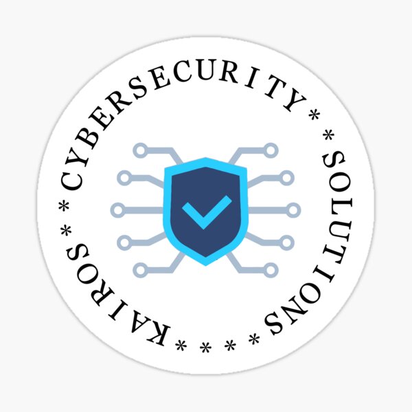 "Kairos Cybersecurity Solutions Logo" Sticker for Sale by KingSlayer80 ...