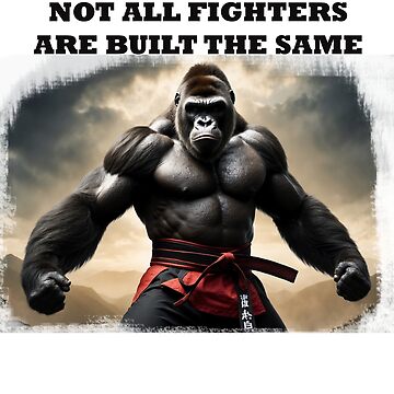"Not all Fighters are built the same" Sticker for Sale by TimeBender ...
