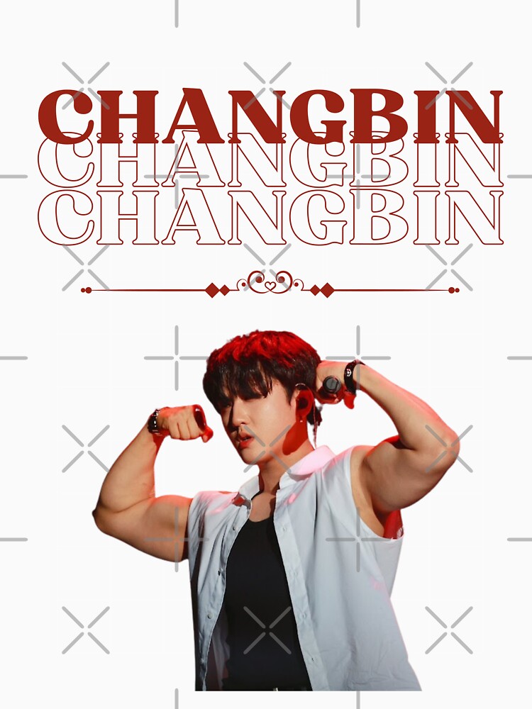 "Changbin flex" Essential T-Shirt for Sale by DearRobin | Redbubble