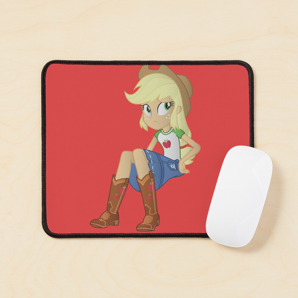 "Equestria Girls Applejack Sit" Sticker for Sale by Diamanths | Redbubble