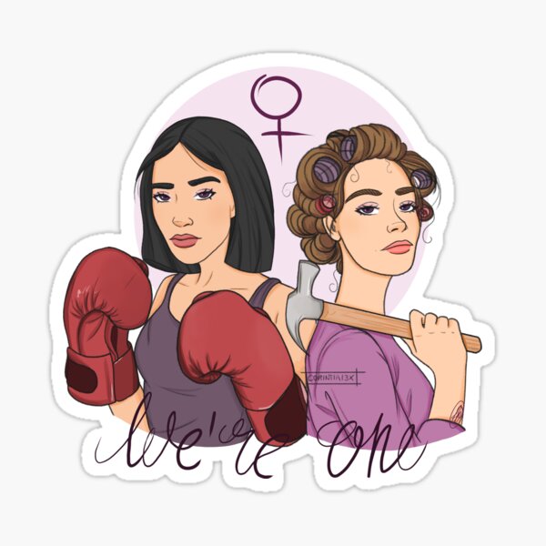 "ONE" Sticker by Corintia13x | Redbubble