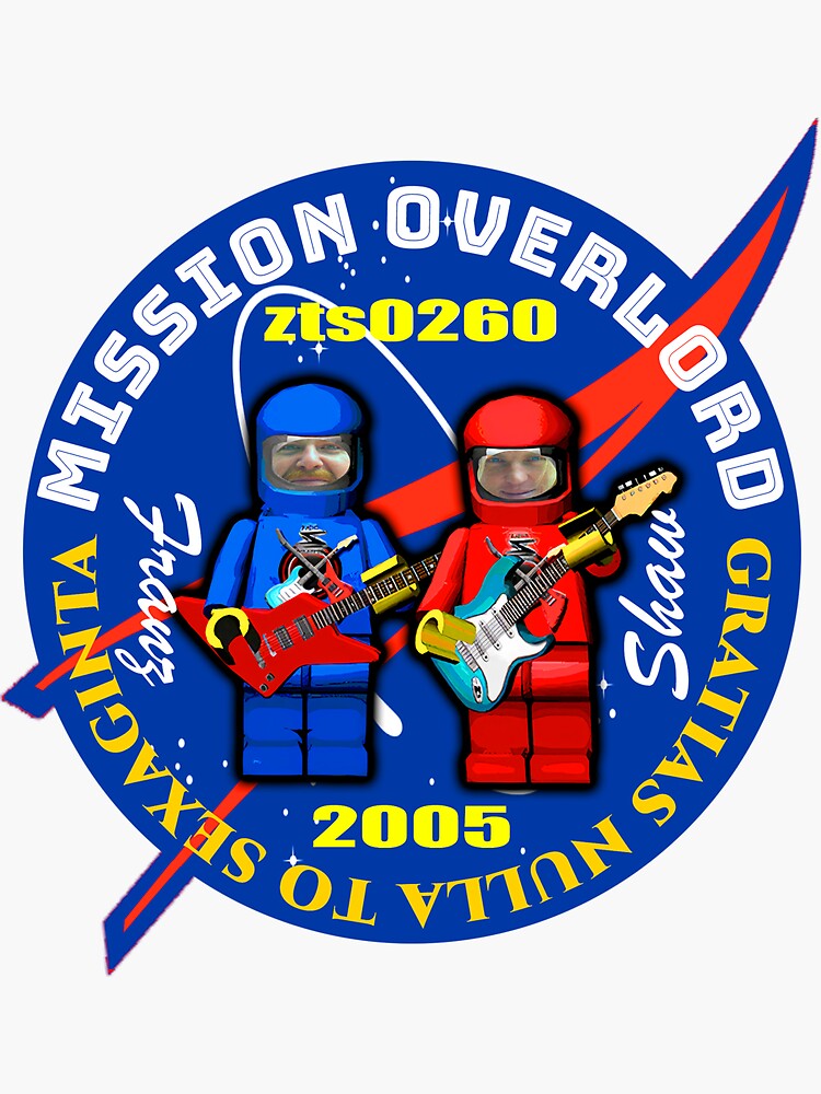 "Zero To Sixty Mission Overlord" Sticker for Sale by platterpus | Redbubble