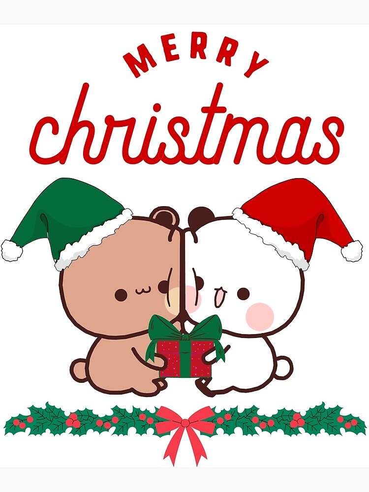 "Bubu and Dudu wish you a Merry Christmas" Greeting Card for Sale by ...