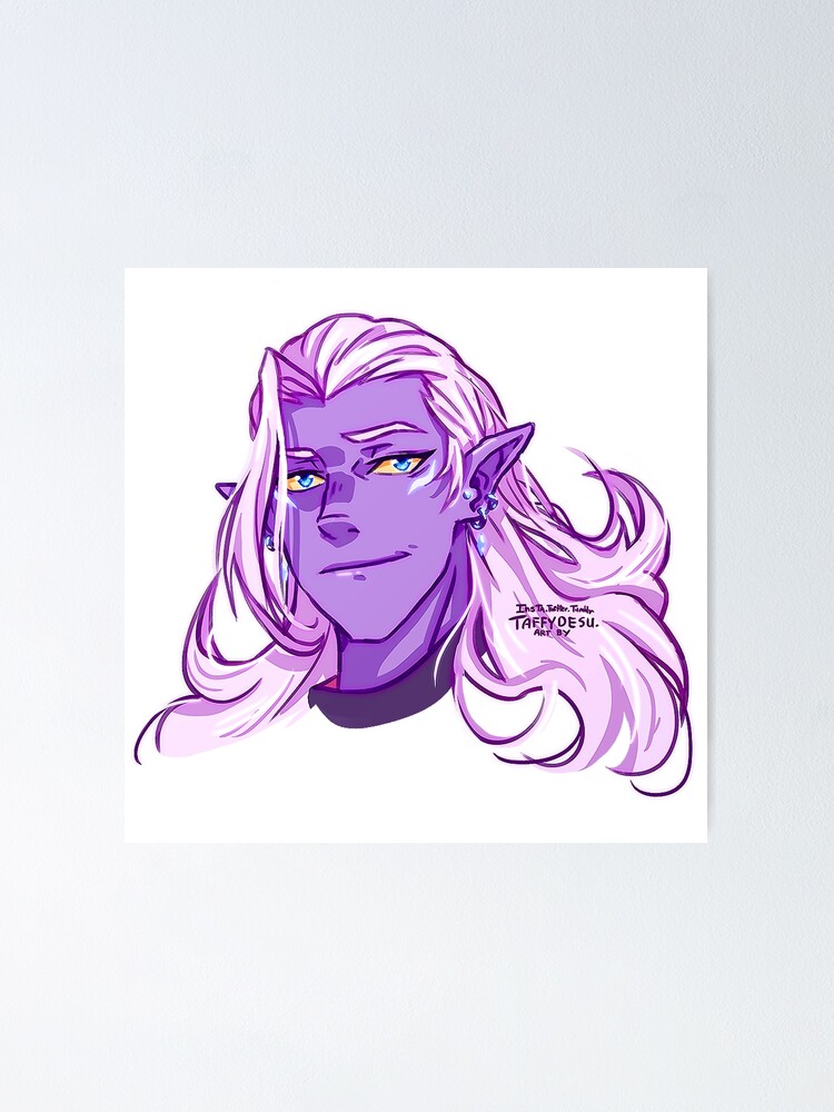 "Prince lotor" Poster by taffydesu | Redbubble