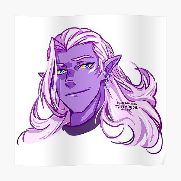"Prince lotor" Poster by taffydesu | Redbubble