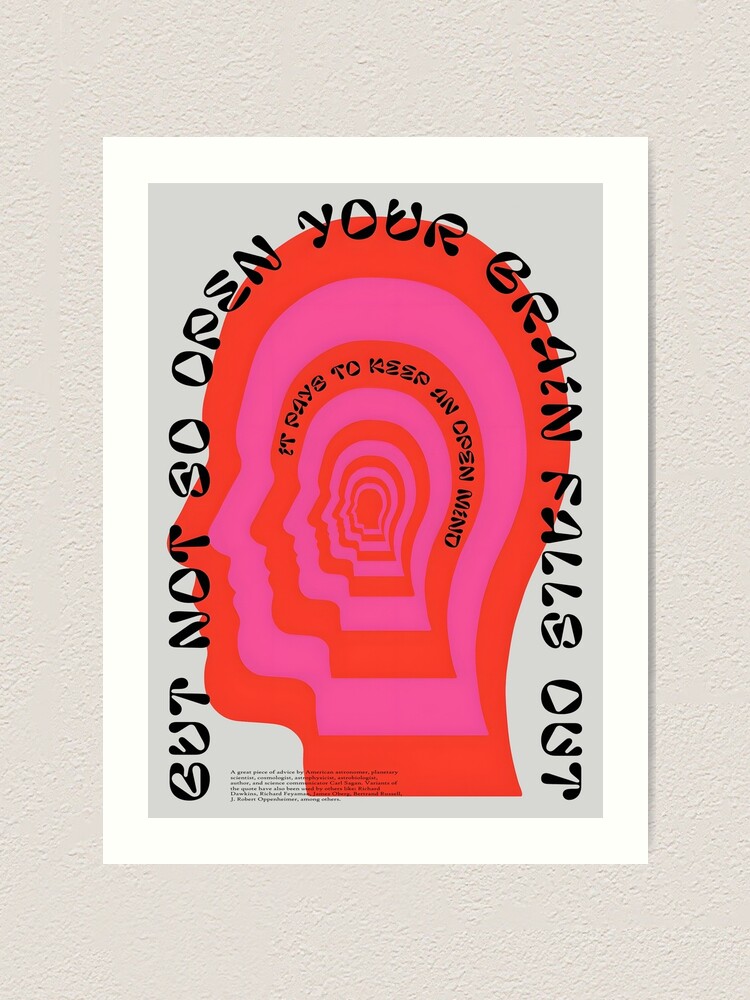 "Open Mind" Art Print for Sale by Fonseca-Ferre | Redbubble