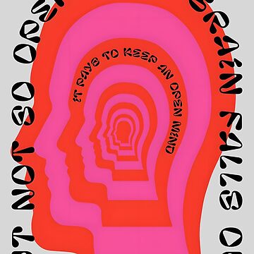 "Open Mind" Art Print for Sale by Fonseca-Ferre | Redbubble