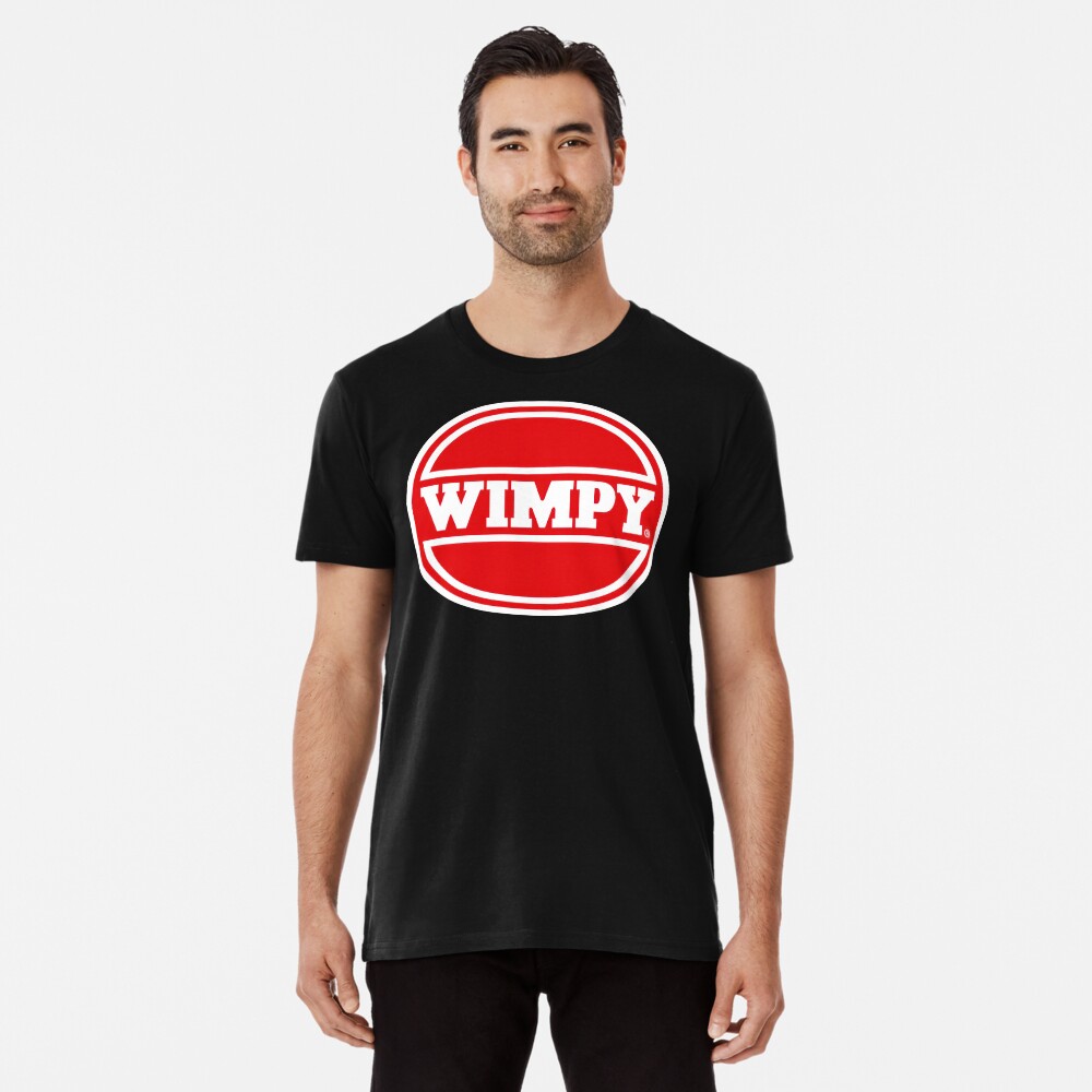 "Wimpy" Sticker for Sale by ArtAlchemyCo | Redbubble