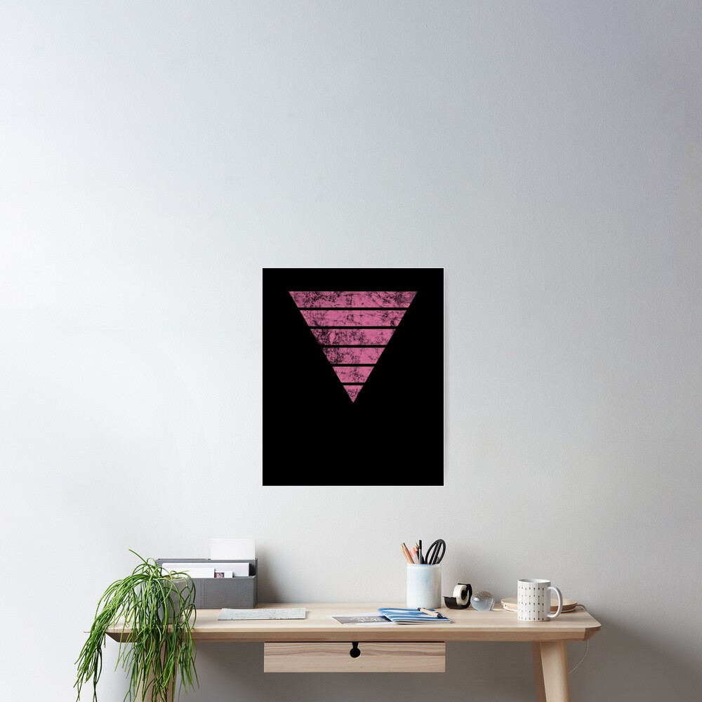 "LGBTQ TRIANGLE SWEATSHIRT UPSIDE DOWN PINK Upside Down Triangle ...