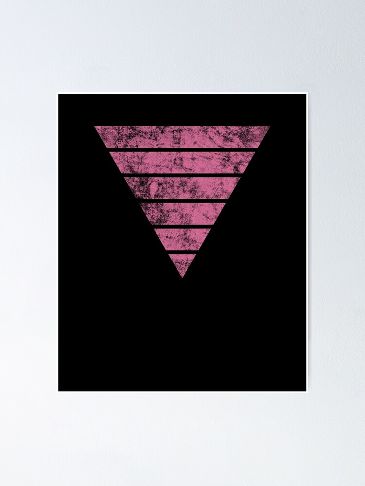 "LGBTQ TRIANGLE SWEATSHIRT UPSIDE DOWN PINK Upside Down Triangle ...