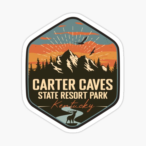 "Carter Caves State Resort Park - Kentucky State Parks" Sticker for ...