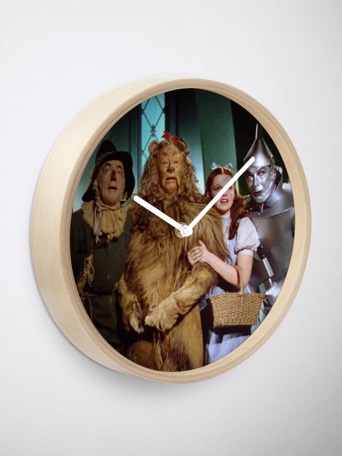 "When I Meet The Wizard" Clock for Sale by lucyc13 | Redbubble