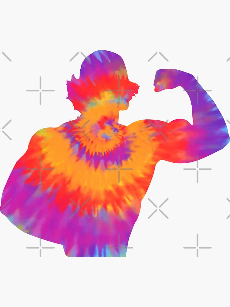 "Sam Sulek Shadow (tie die)" Sticker for Sale by Sticky ™ | Redbubble
