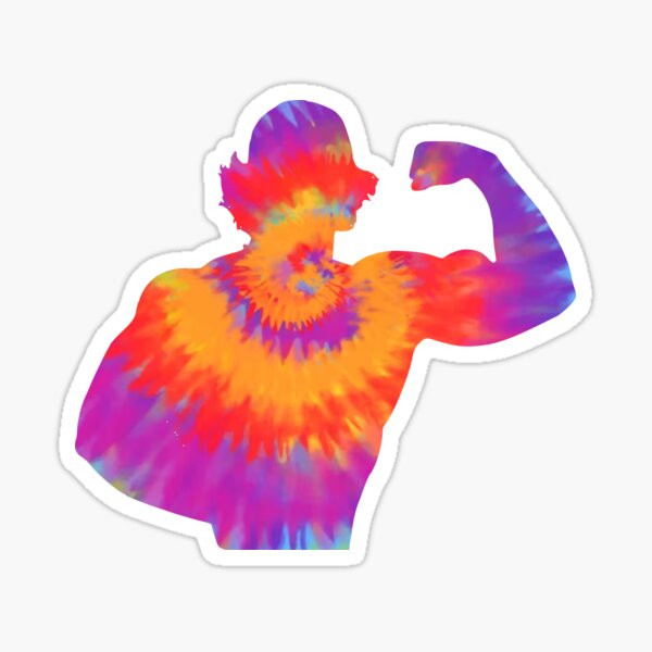"Sam Sulek Shadow (tie die)" Sticker for Sale by Sticky ™ | Redbubble