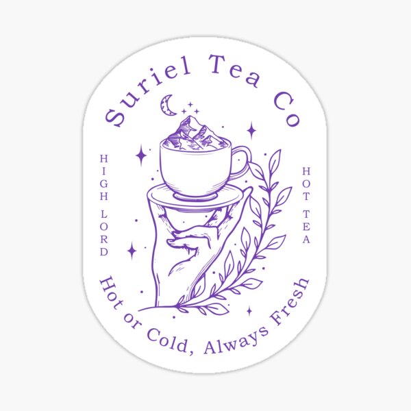 "The Suriel Tea Co Funny Meme Suriel’s Tea Company ACOTAR Book Lover ...
