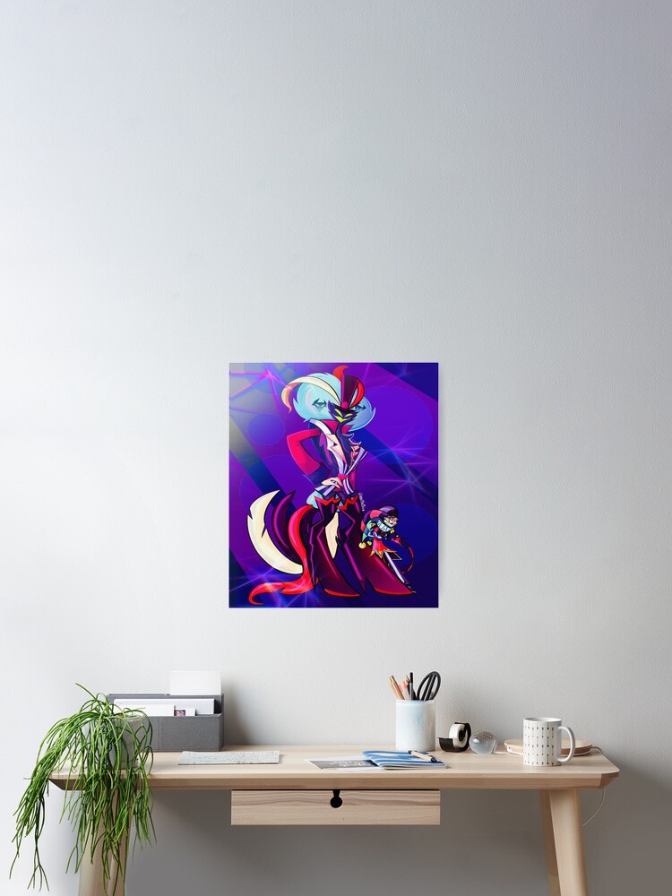 "Helluva Boss - Asmodeus" Poster for Sale by davanshatry1 | Redbubble