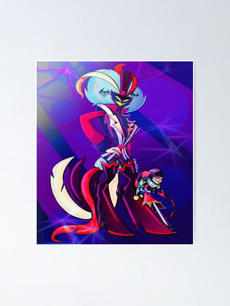 "Helluva Boss - Asmodeus" Poster for Sale by davanshatry1 | Redbubble
