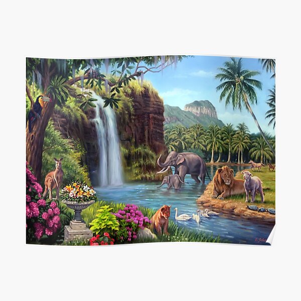 "A Paradise Setting" Poster for Sale by Esalazar | Redbubble